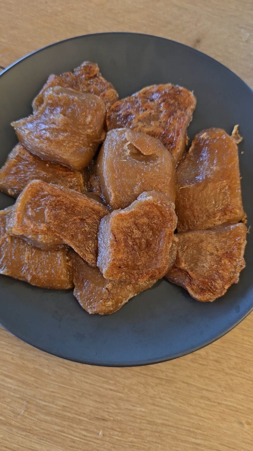 Easy, 4 Ingredient Low Sugar Nian Gao, Chinese New Year Sweet Rice Cake ...